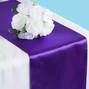 14in by 108in Satin Table Runner – PartyGo Rentals